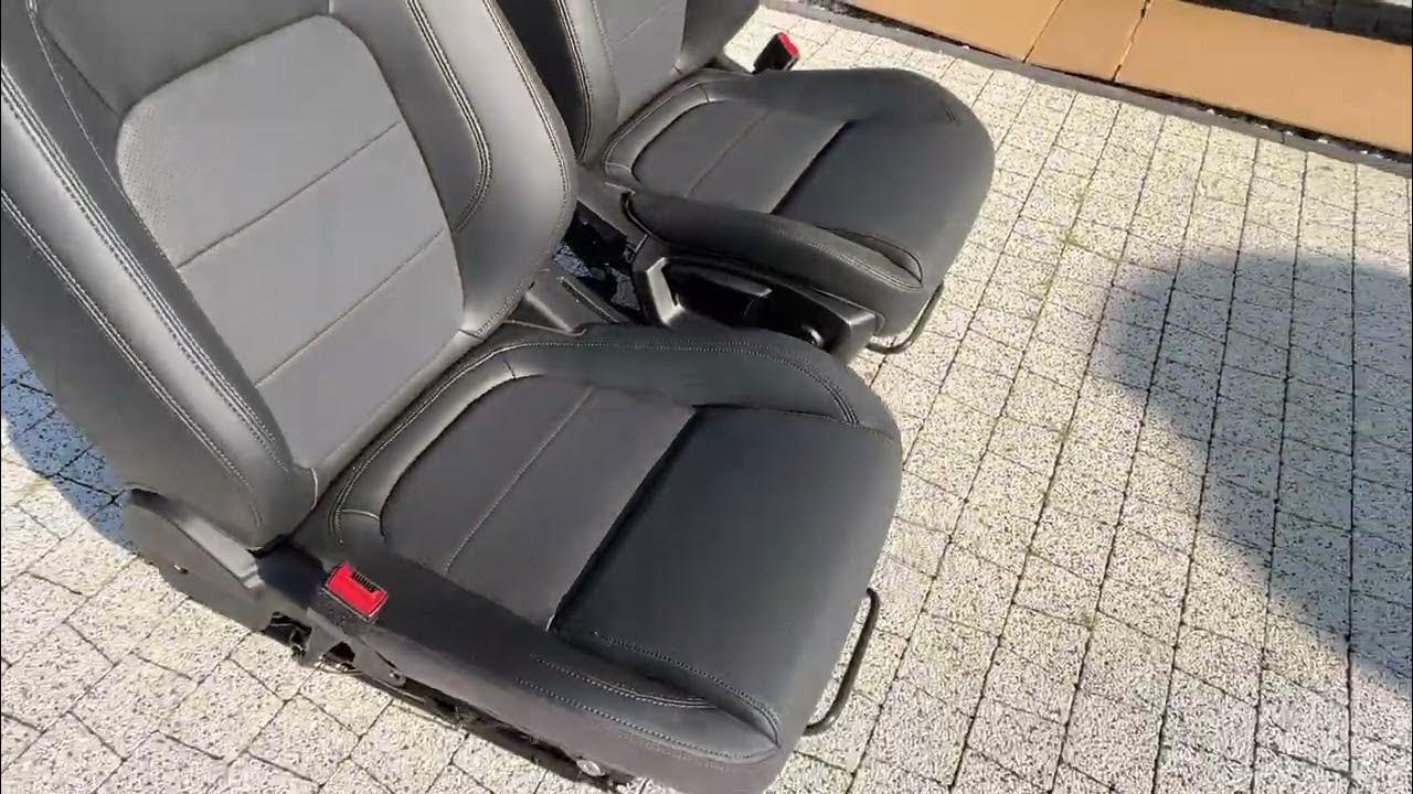 2X NEW OEM FRONT SEATS VENTILATED BLACK LEATHER JAGUAR I-PACE X590 J9D3-14B719 - YouTube