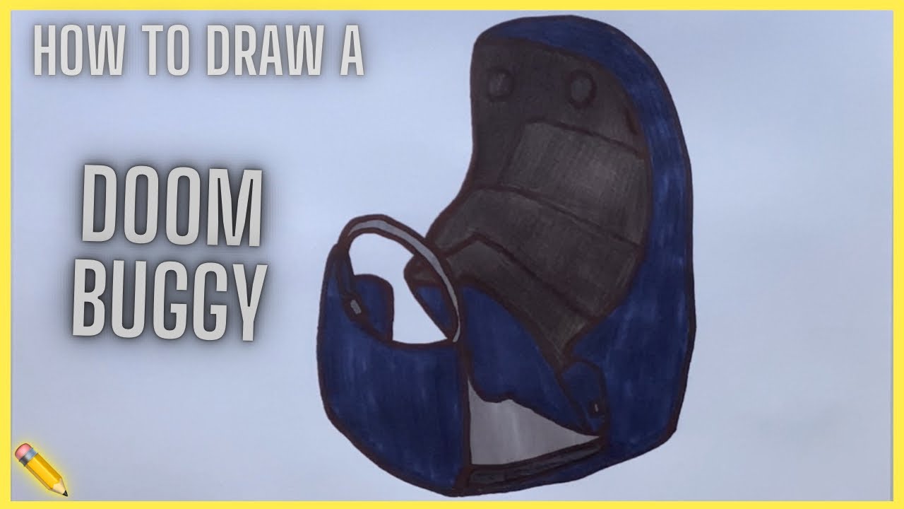 How to draw a Doom Buggy ️ From the Haunted Mansion ride at DISNEYLAND ...