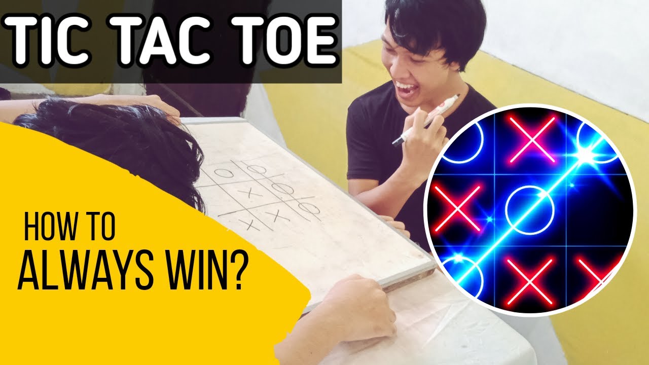 CARA SELALU MENANG MAIN TIC TAC TOE #games #tictactoe #tutorial |THE ...