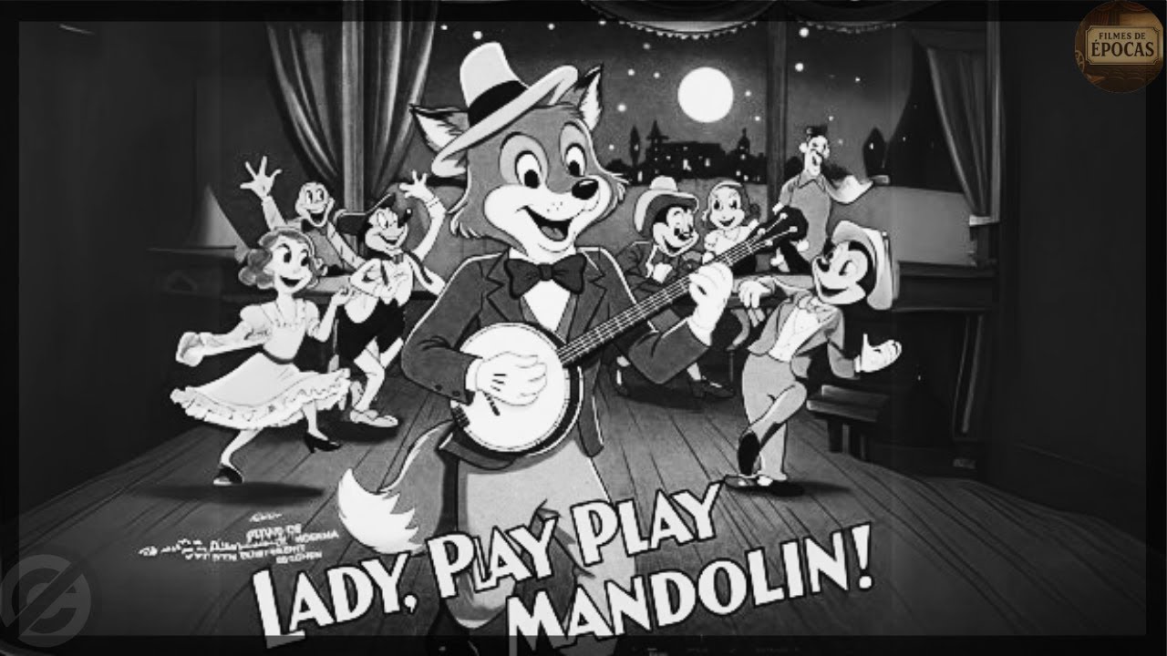 🎸🍷 Foxy - Lady, Play Your Mandolin! (1931) | Foxy Cartoon | Classic ...