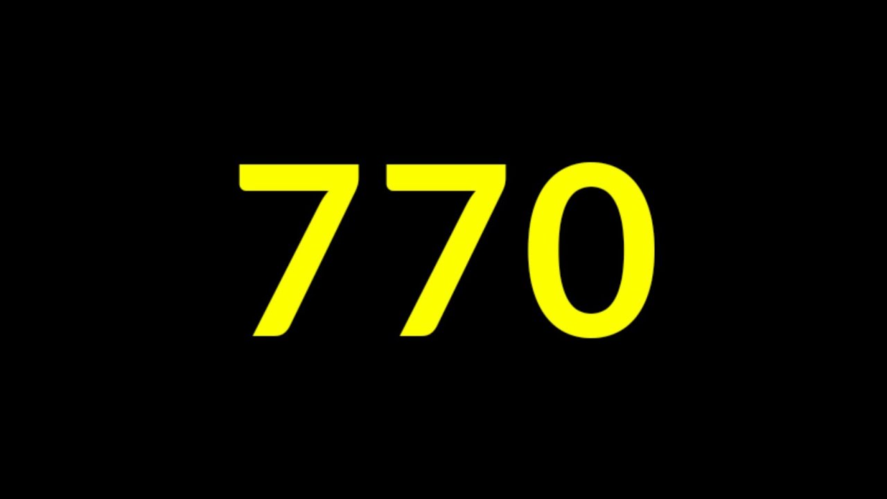 770 Seconds Countdown Timer with Sound Effect - YouTube