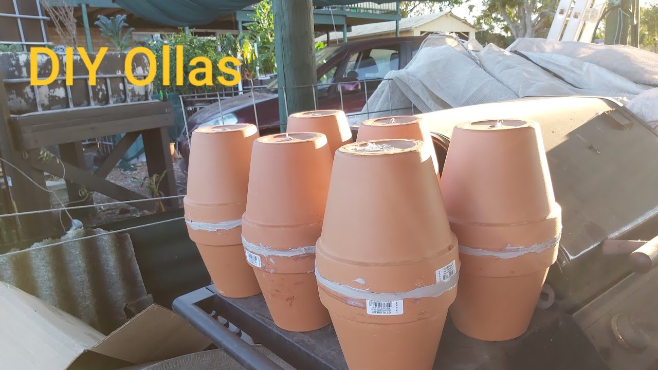 DIY Ollas - Strategy for gardening in a drought - YouTube
