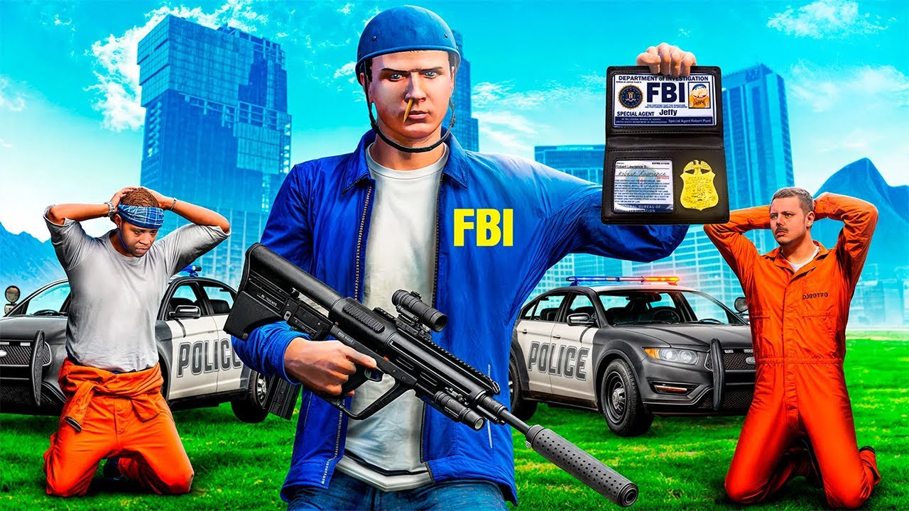 Jeffy Becomes A FBI AGENT In GTA 5! - YouTube