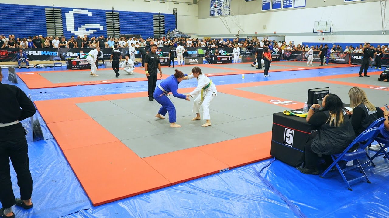 Amy vs. M. Dominguez at the 18th Annual NABJJF Tournament on Aug. 12 ...