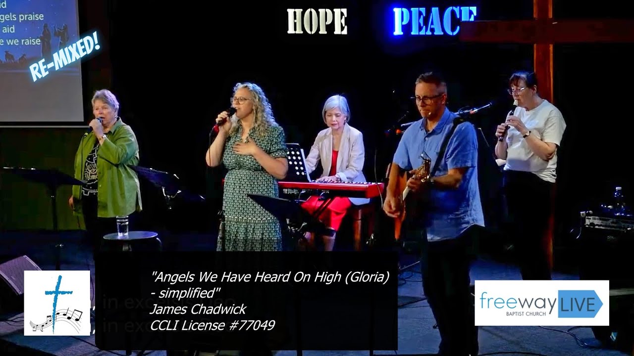 Angels We Have Heard on High (Gloria) - Simplified (Key D) - Song Remix ...