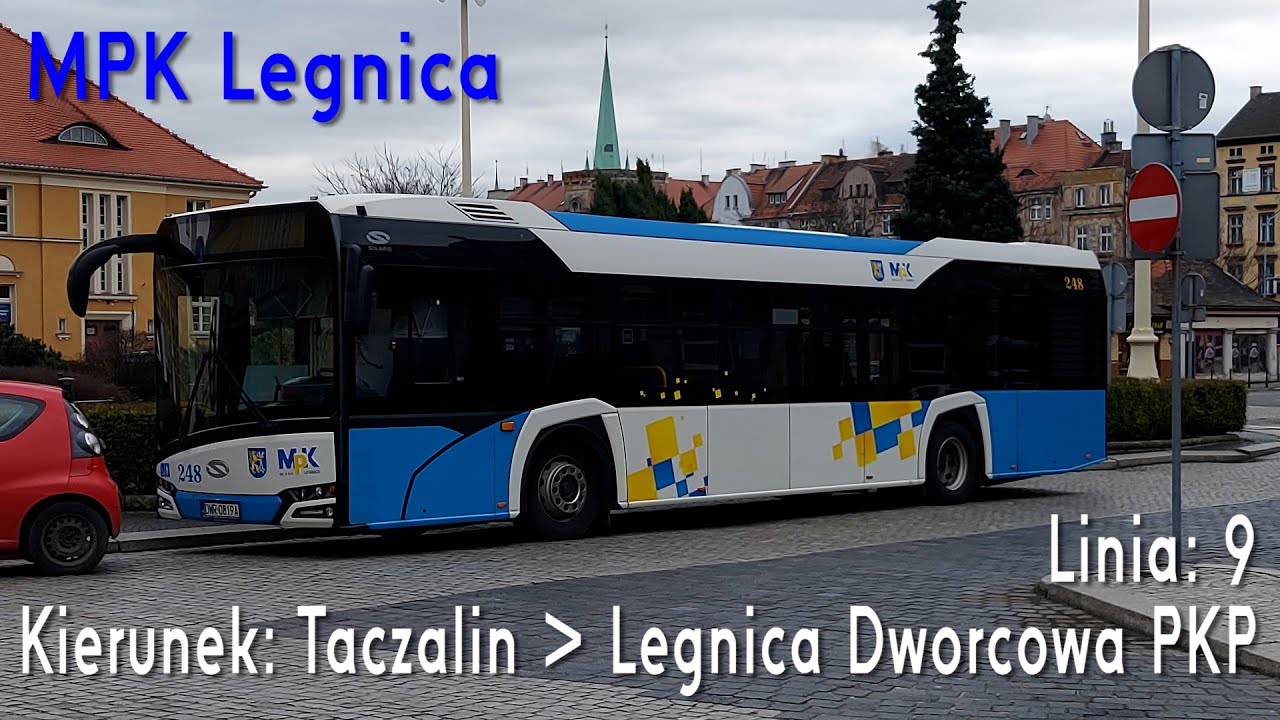 [🇵🇱PL] TIMELAPSE: MPK Legnica - Linia: [🚍9] - YouTube