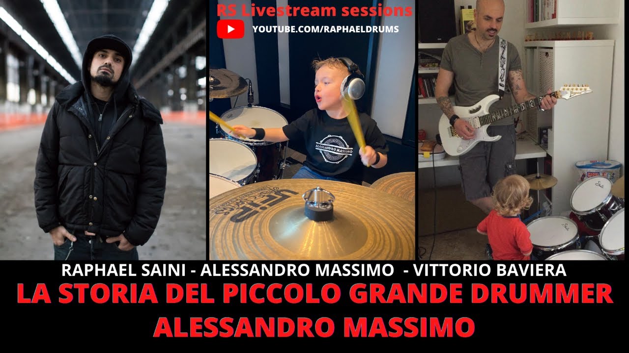 LA STORIA DEL PICCOLO GRANDE DRUMMER - ALESSANDRO MASSIMO - RAPHAEL ...