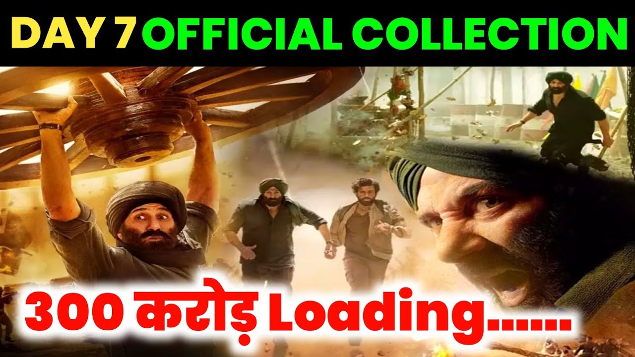 Gadar 2 Box Office Collection Day 7 | Gadar 2 Day 7 Box Office ...