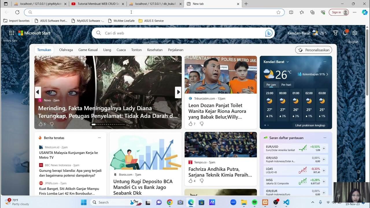 Tutorial membuat WEB CRUD sederhana(PHP,MYSQL,& Bootstrap 5) - YouTube