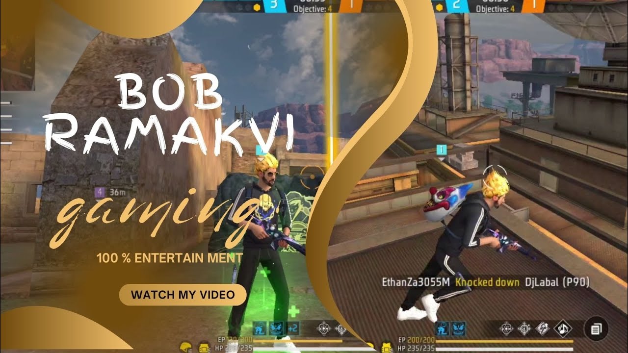 BOB RAMAKVI free fire RAMKAVI GAME PLAY BOB GAMING RAM FIGHTING ...