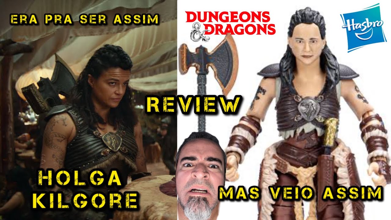 Holga Kilgore - Dungeons and Dragons - Hasbro - Review honestíssimo ...