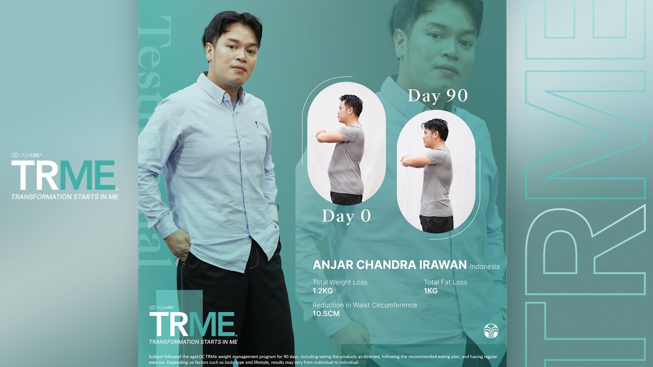 ageLOC TRME Testimonial - Anjar Chandra Irawan - YouTube
