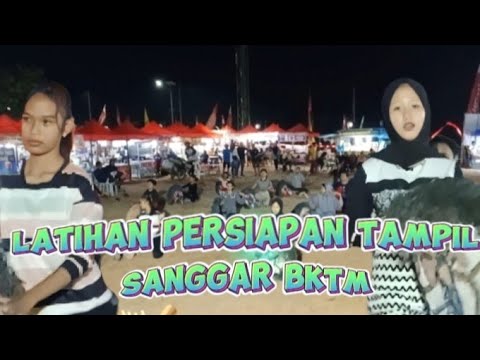 latihan persiapan tampil sanggar bktm - YouTube