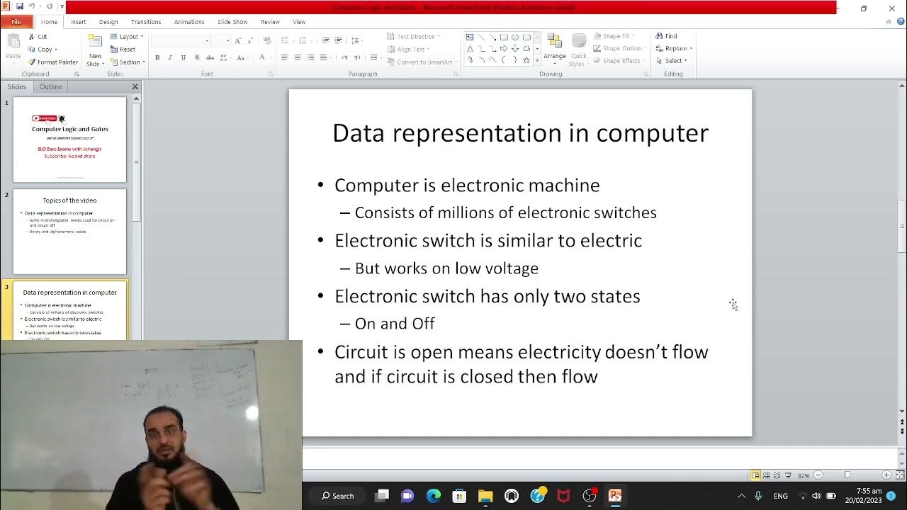 Data representation in Computer. CS 10 unit 06 - YouTube