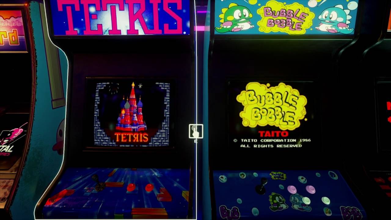 New Retro Arcade: NEON - Showing off my arcade attract screens - YouTube