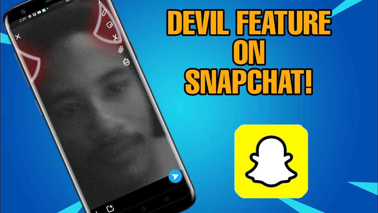 How To Get Devil 😈 Filter On Snapchat 2021 - YouTube