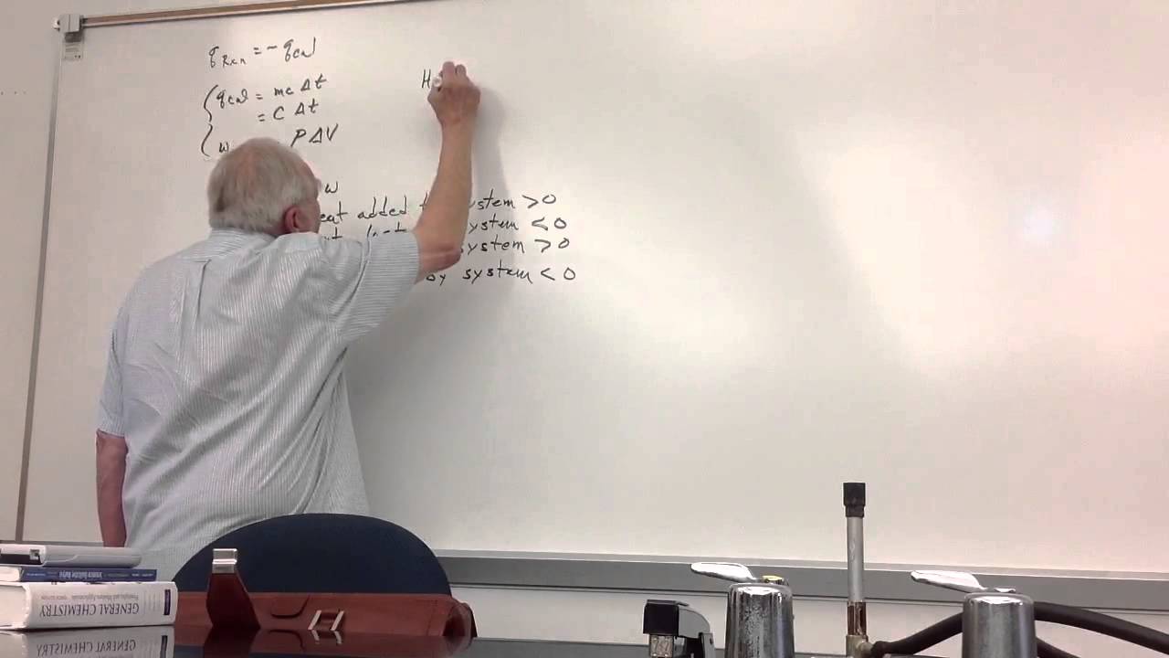 Qrxn = -Qcal - YouTube