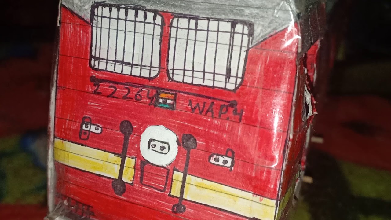 Wap 4 train model - YouTube