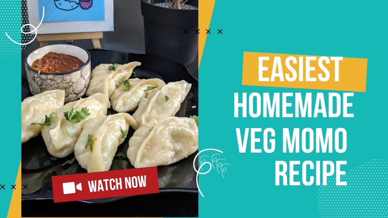 Veg Momo Recipe | Easiest Homemade Momo | Veg Dim sum Recipe - YouTube