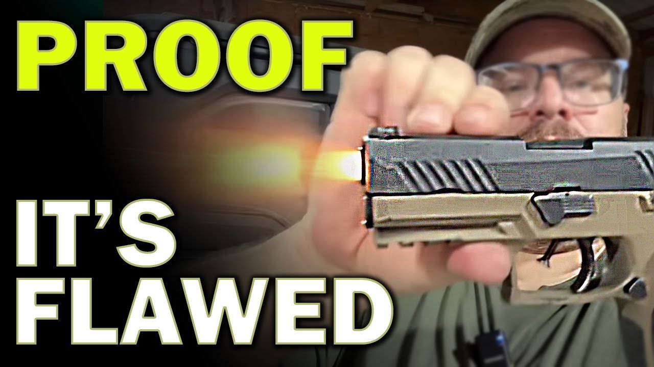 Proof That The P320 Fires With *Almost* No Trigger Pull - YouTube