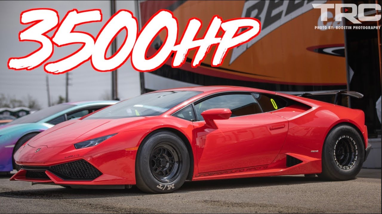 3500HP Lambo Drag Wheelie and Roll Race Champions! - Mind Blowing BOOST ...