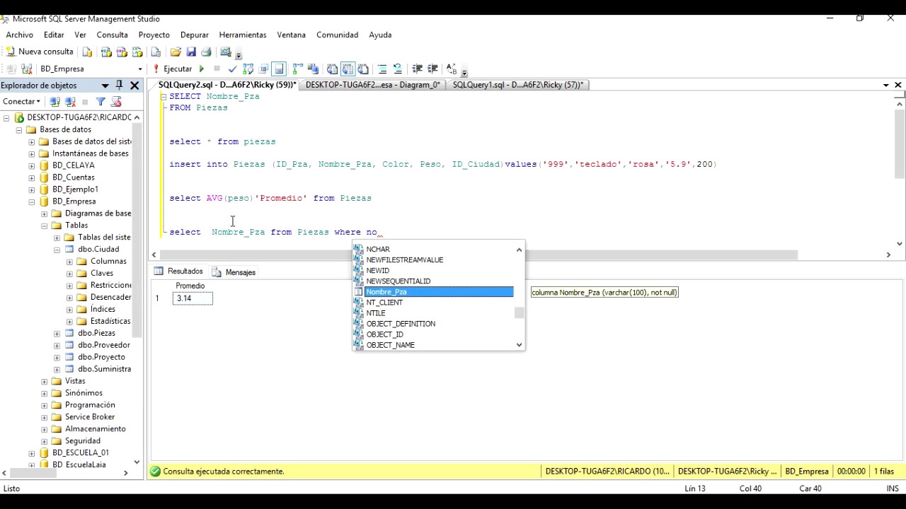 Consultas básicas en SQL Server - YouTube