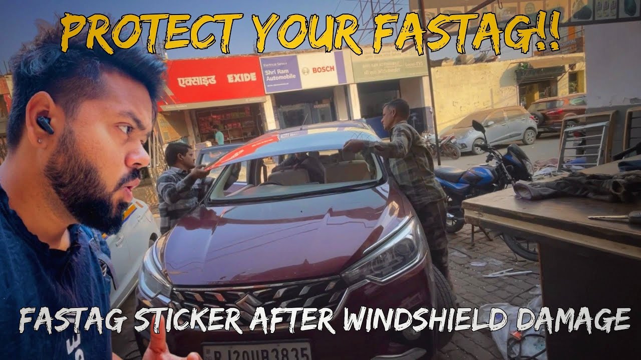 PROTECT YOUR FASTAG FROM DAMAGE | HOW TO REMOVE FASTAG FROM WINDSHIELD ...