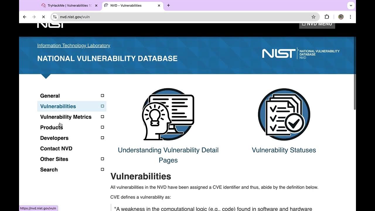 Vulnerabilities 101 | TryHackMe Room Walkthrough | Understand the flaws of an applicati ...