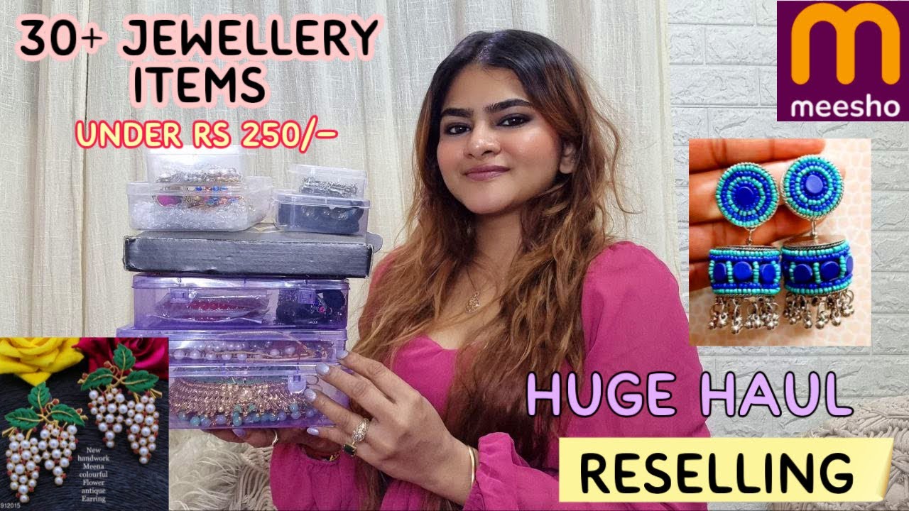 30+ MEESHO Earrings & Necklace Haul | MEESHO Jewellery haul | MEESHO ...