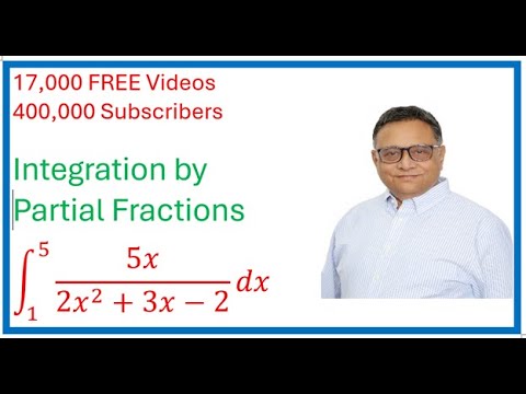 Integration by Partial Fractions to Find Natural Log IB Math Test - YouTube