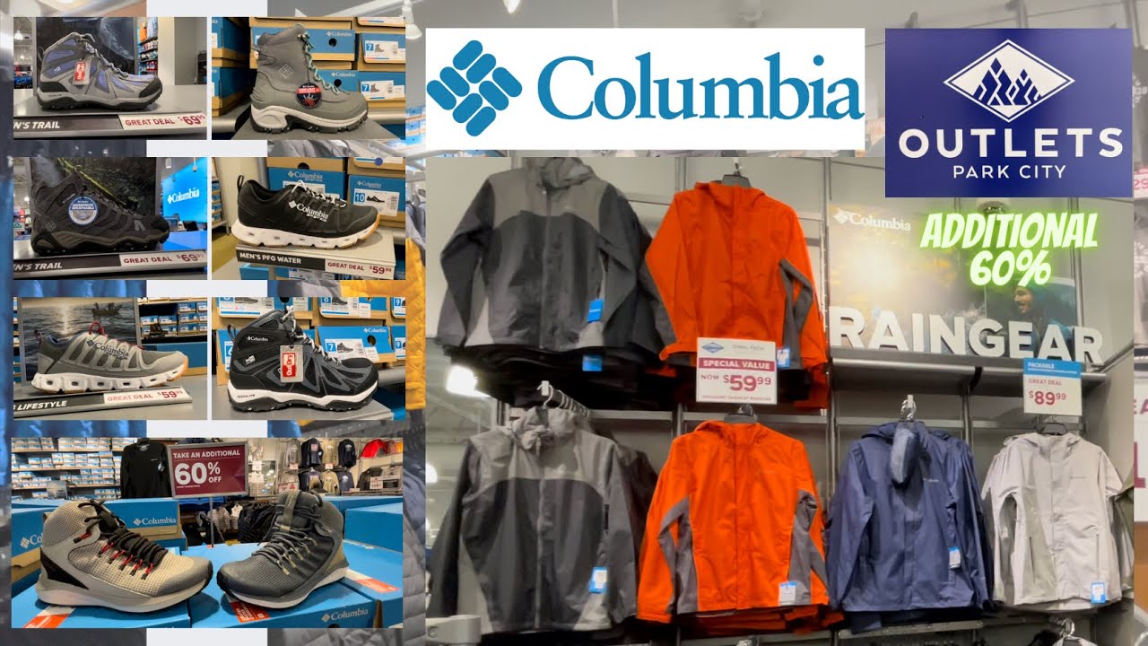 Columbia Additional 60% Off at Outlet Park City Utah USA - YouTube