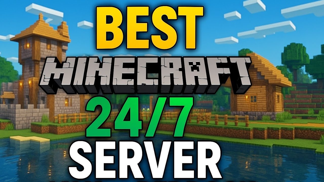 Best Minecraft 24/7 Server Java+Bedrock - YouTube
