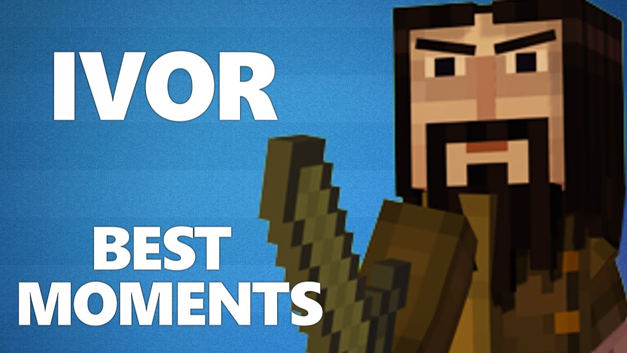 Paul Reubens IVOR BEST MOMENTS - Minecraft Story Mode - YouTube