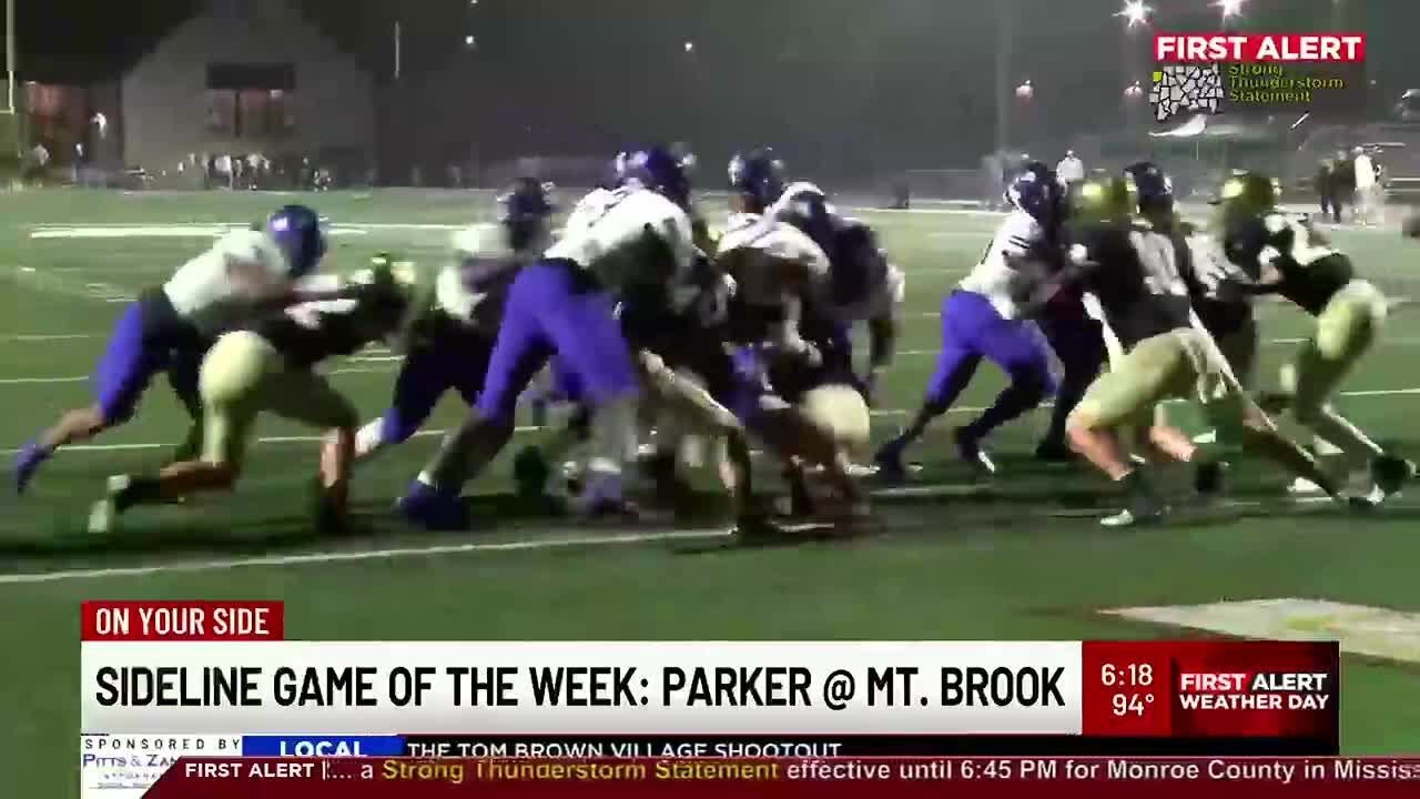 Sideline Game of the Week: Parker at Mtn. Brook - YouTube