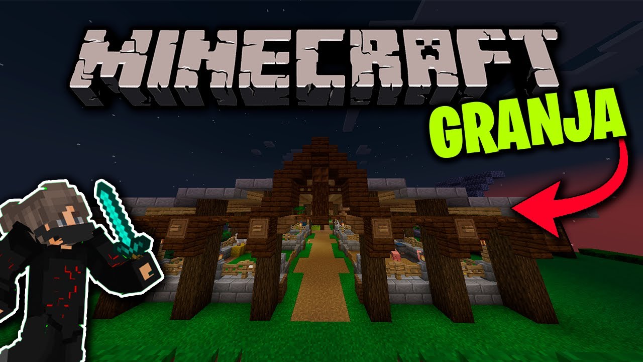 NUEVA estructura TUTORIAL GRANJA de ANIMALES !! Minecraft con MODS #20 ...