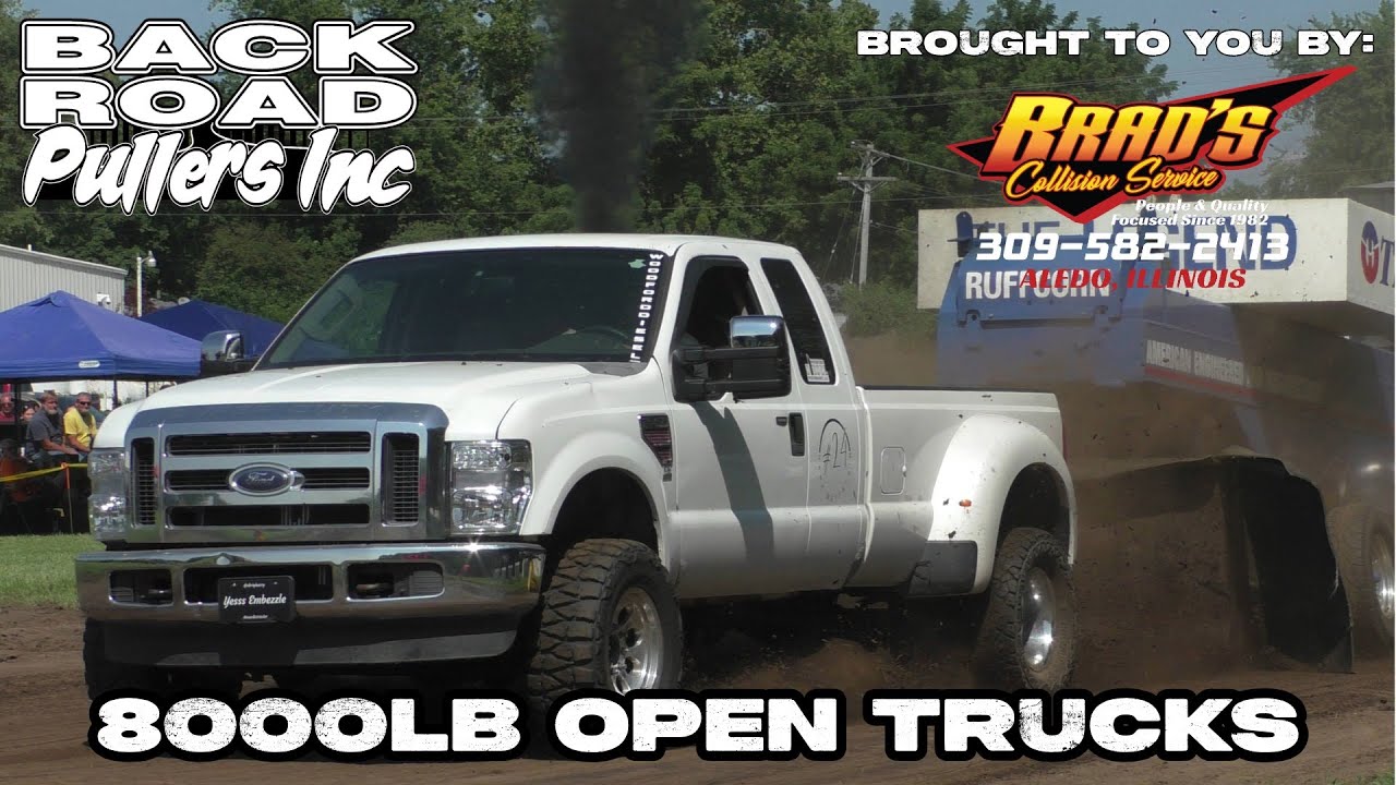 8000lb Open Trucks Minier Corn Daze 2025 - YouTube