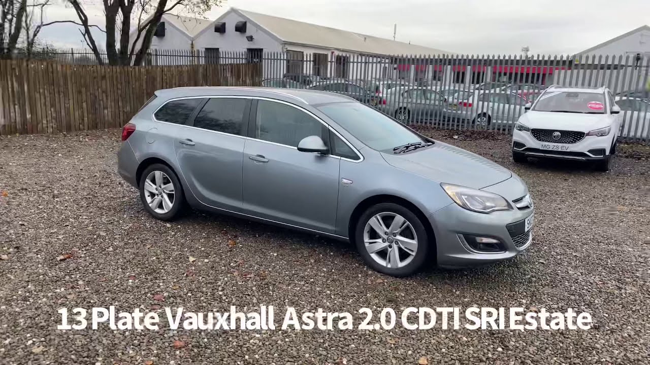 13 Plate Vauxhall Astra 2.0 CDTI SRI Estate - YouTube