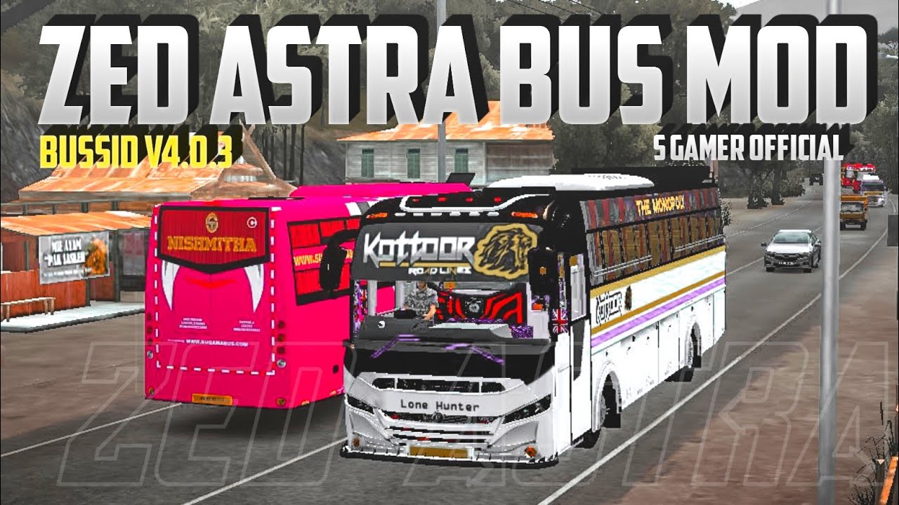 New Zed Astra Bus mod Released /bussid v4.0.3/Download now/ - YouTube