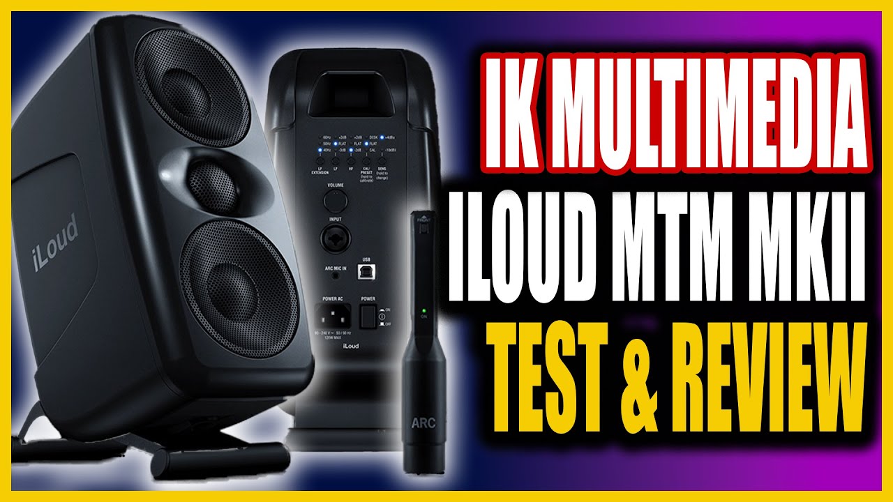 Best New Compact Monitors? IK Multimedia iLoud MTM MKII Powered Studio ...