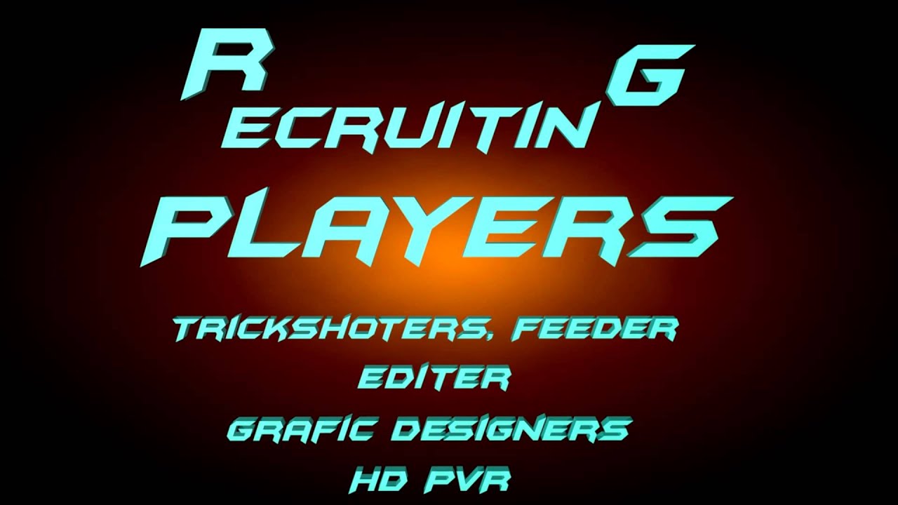 recruting players to CoRe Clan - YouTube