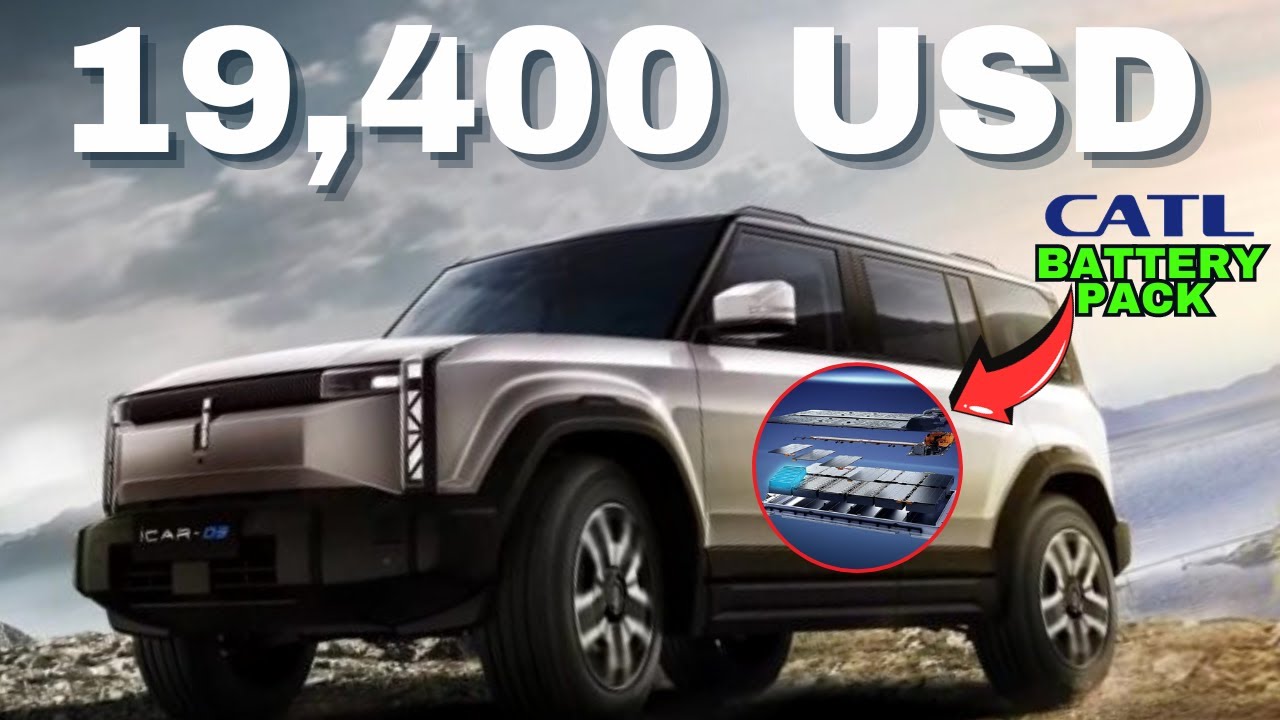 Chery's iCar 03: Hardcore SUV with Solar Panels and CATL Battery Now Available for Pre-Order ...