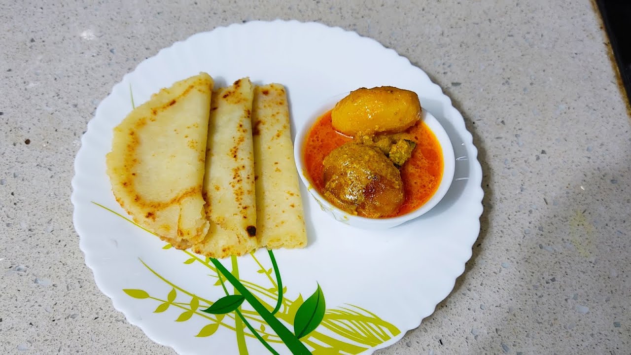 Kashmiri alur dom ।। sujir porota ।।কাশ্মীরি আলুর দম ।। সুজির পরোটা ।। - YouTube