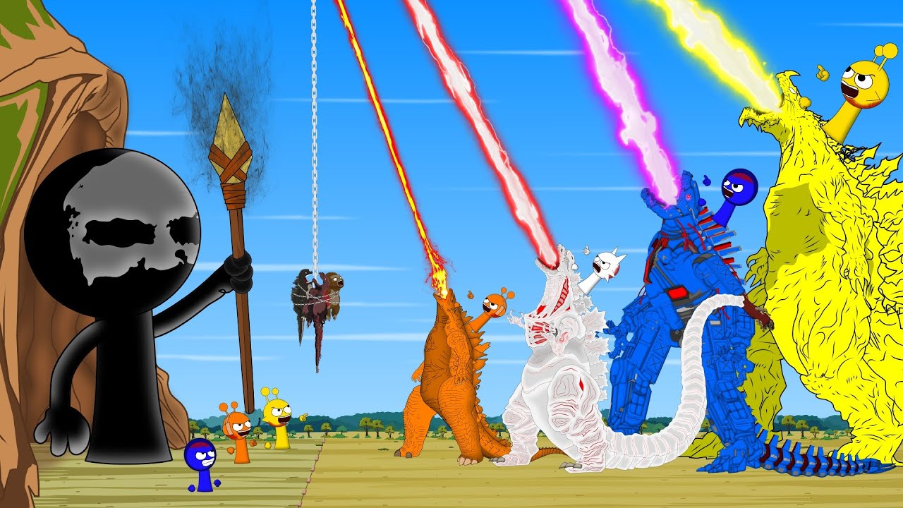 Rescue SHIN GODZILLA EARTH From GODZILLA & KONG vs Incredibox Sprunki ...