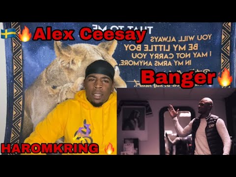 🇸🇪🔥Alex Ceesay “HÄROMKRING” | Sweden Rap REACTION - YouTube