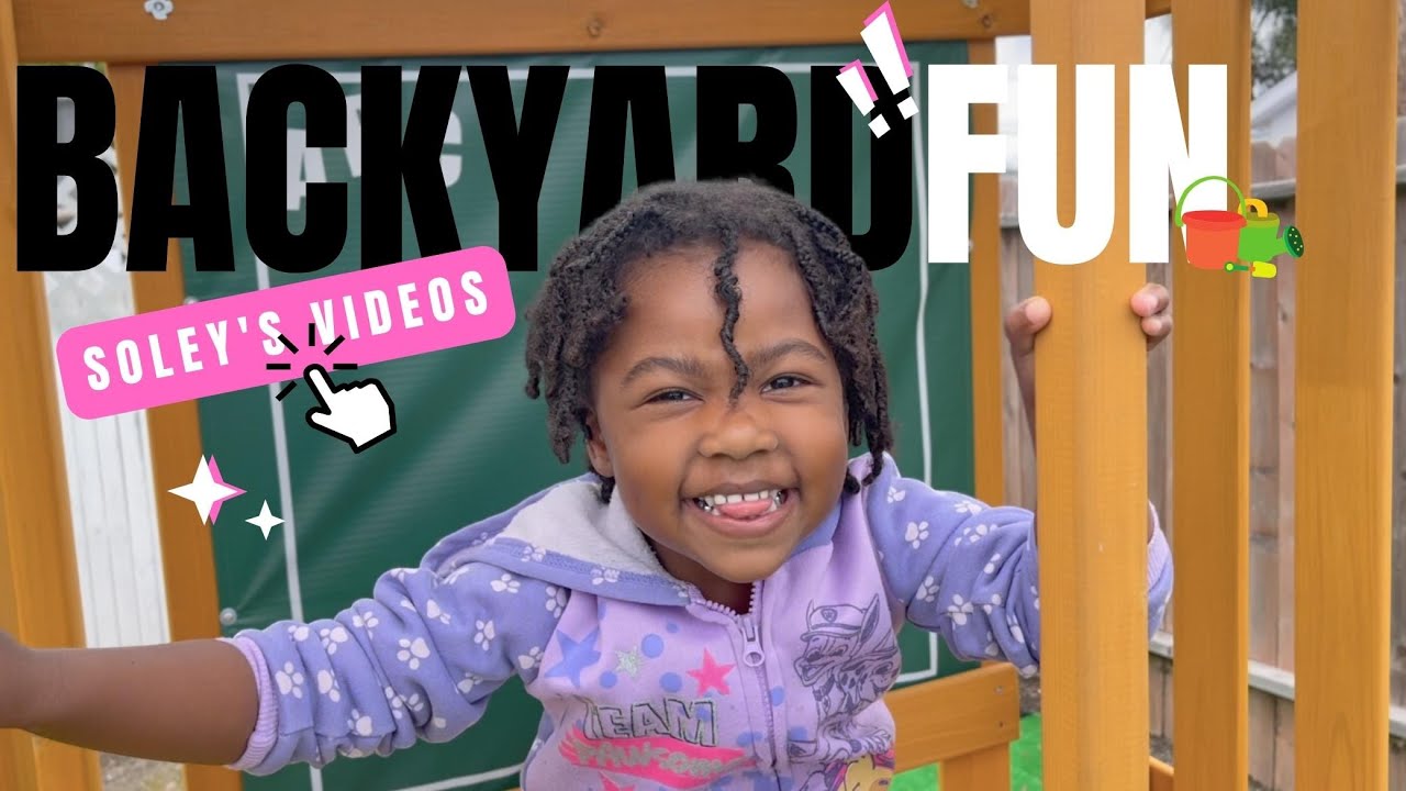 Backyard Adventure: Swing, Slide, and Fun in the Sun! - YouTube