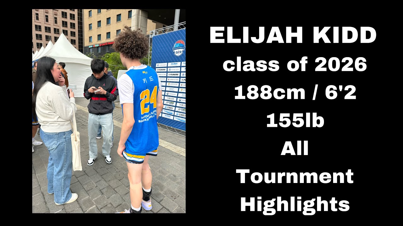 KBA 3x3 TOUR 2023 HIGHLIGHTS - Elijah Lewis Kidd - YouTube