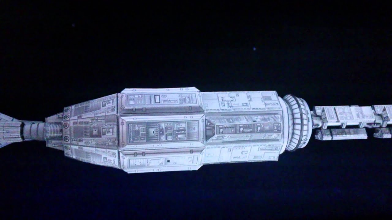 2001 ASO USSC Discovery One - A Paper Model - YouTube