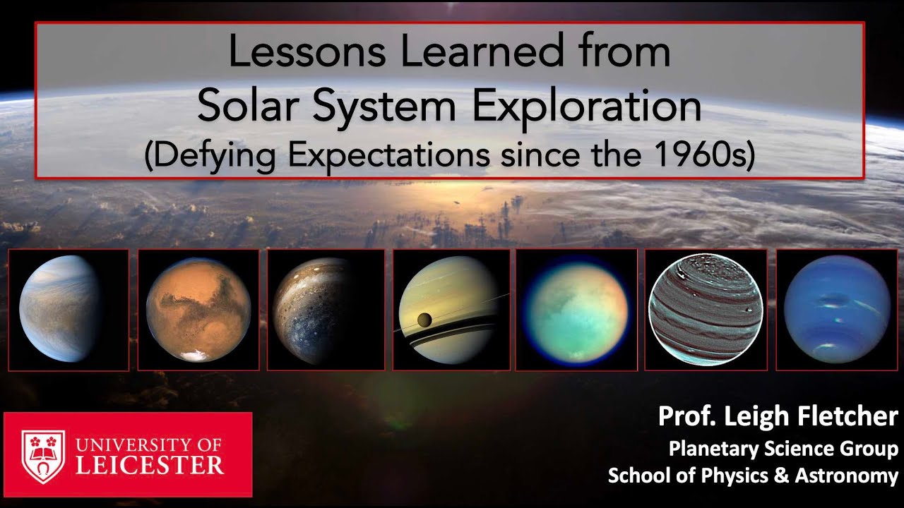 Lessons Learned from the Solar System - Leigh Fletcher (University of ...