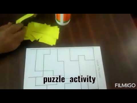 Lkg puzzle activity - YouTube