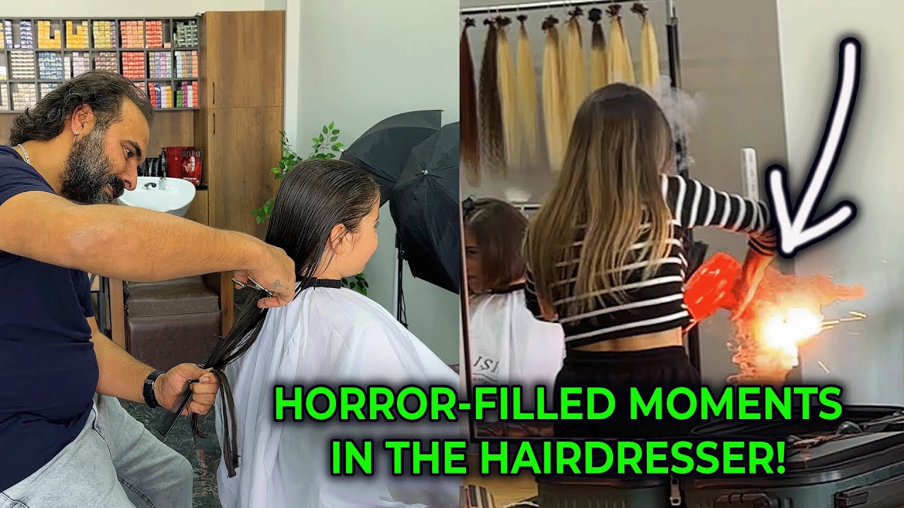 Horror-Filled Moments in the Hairdresser: 😲 Shocking Long-to-Short ...